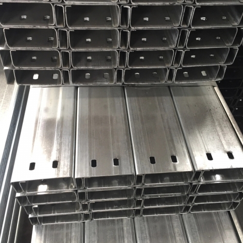 High Quality Galvanized C Profile Black Channel Roof Structure Steel C ...
